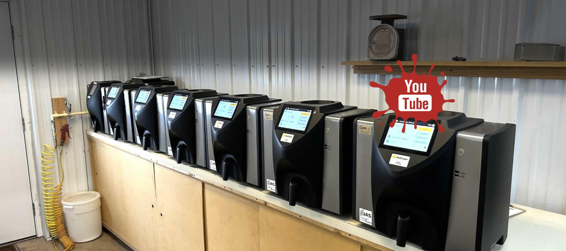 Videos of Whole Grain Testing Equipment | UAS Service Corp. | FOSS ...